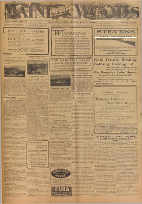 "Maine Woods: Vol. 24, Issue 48 - July 11, 1902 (Local Edition)" by ...