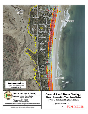 "Coastal sand dune geology: Kinney Shores, Bay View, Saco, Maine" by ...