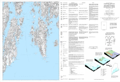 "Reconnaissance surficial geology of the Boothbay Harbor quadrangle, Ma ...