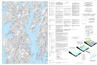 "Reconnaissance surficial geology of the Phippsburg quadrangle, Maine ...