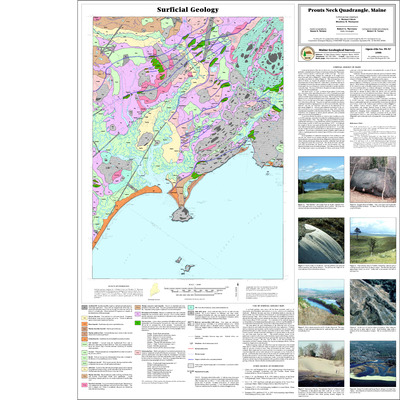 "Surficial geology of the Prouts Neck quadrangle, Maine" by J Michael ...