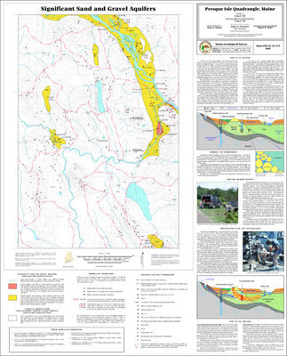 "Significant sand and gravel aquifers in the Presque Isle quadrangle, M ...