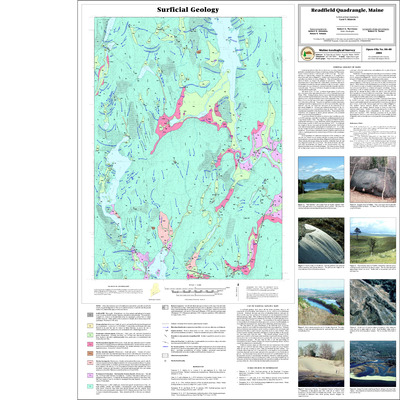 "Surficial geology of the Readfield quadrangle, Maine" by Carol T. Hildreth
