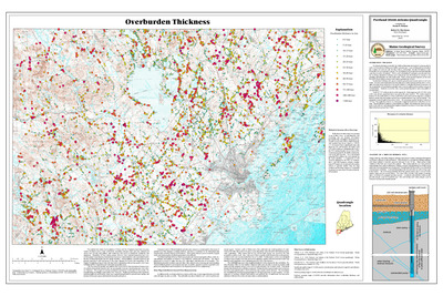 "Overburden thickness in the Portland 30x60-minute quadrangle, Maine ...