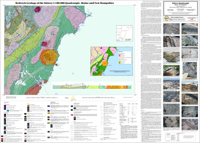 "Bedrock geology of the Kittery 1:100,000 quadrangle, Maine and New Ham ...