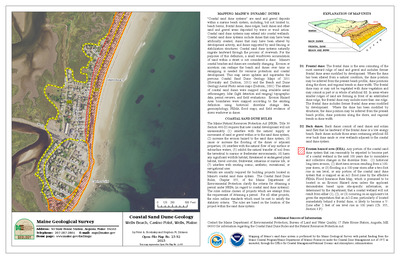 "Coastal sand dune geology: Wells Beach, Casino Point, Wells, Maine" by ...