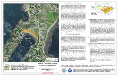 "Coastal sand dune geology: Mackerel Cove, Harpswell, Maine" by Peter A ...