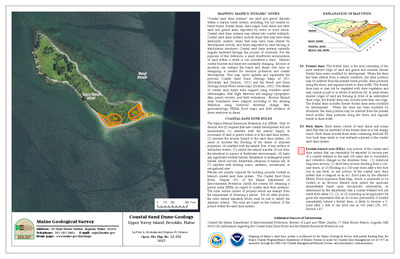 "Coastal sand dune geology: Upper Torrey Island, Brooklin, Maine" by ...