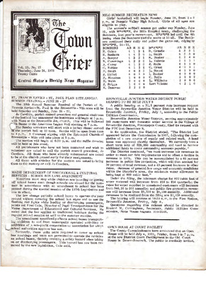 "The Town Crier : June 24, 1976"